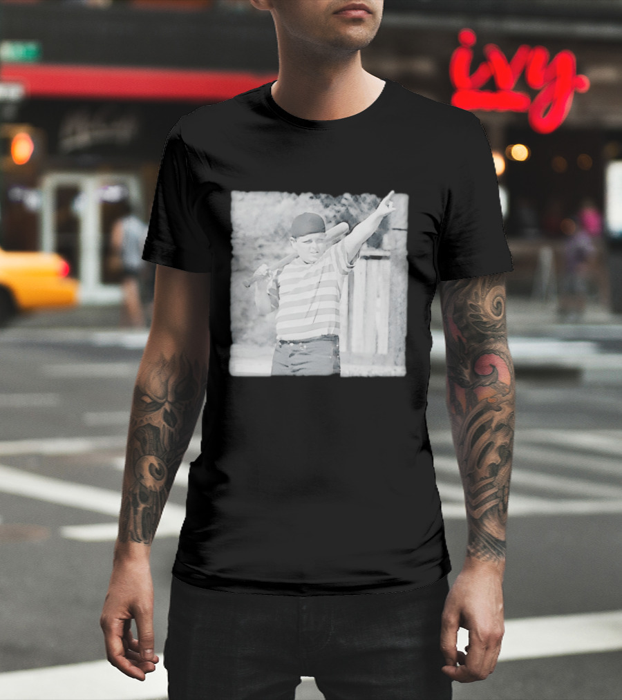 Hamilton Ham Porter Pointing With Baseball Bat The Sandlot T-Shirt