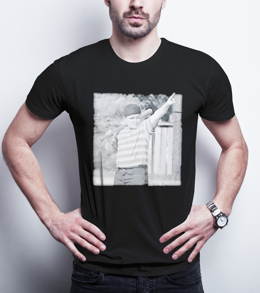 Hamilton Ham Porter Pointing With Baseball Bat The Sandlot T-Shirt