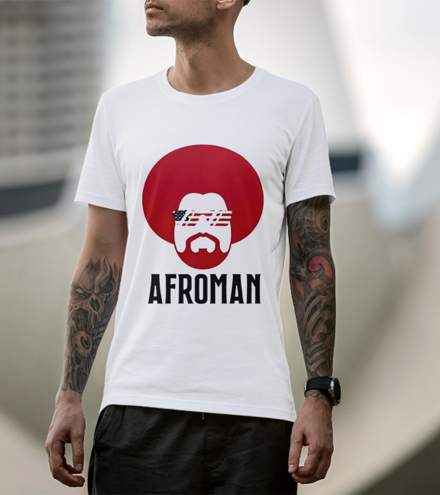 Afroman Justice For Lemon Pound Cake Red Afro Sunglasses T-Shirt
