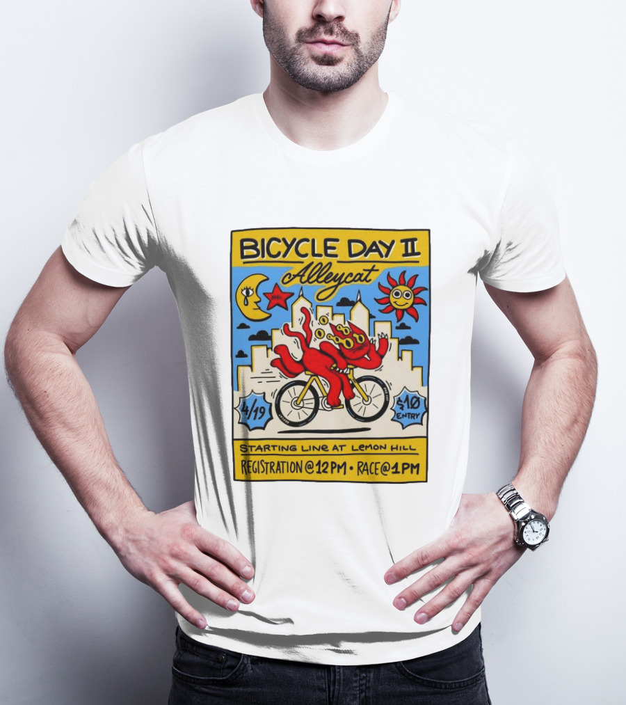 Bicycle Day II Alleycat Race Lemon Hill 4/19 Registration 12 PM Race 1 PM T-Shirt