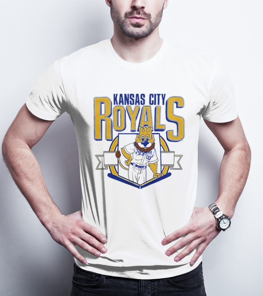 Kansas City Royals Sluggerrr Vintage Homage T-Shirt
