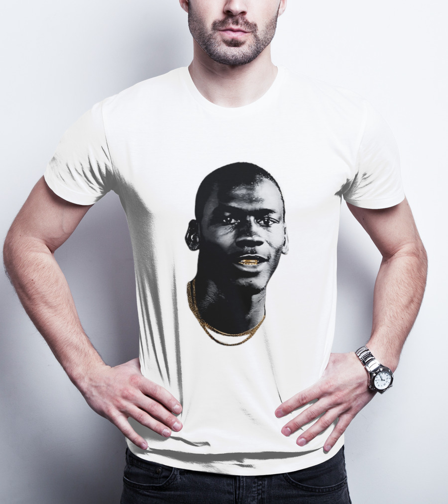 Michael JD Gold Teeth Grill Face T-Shirt