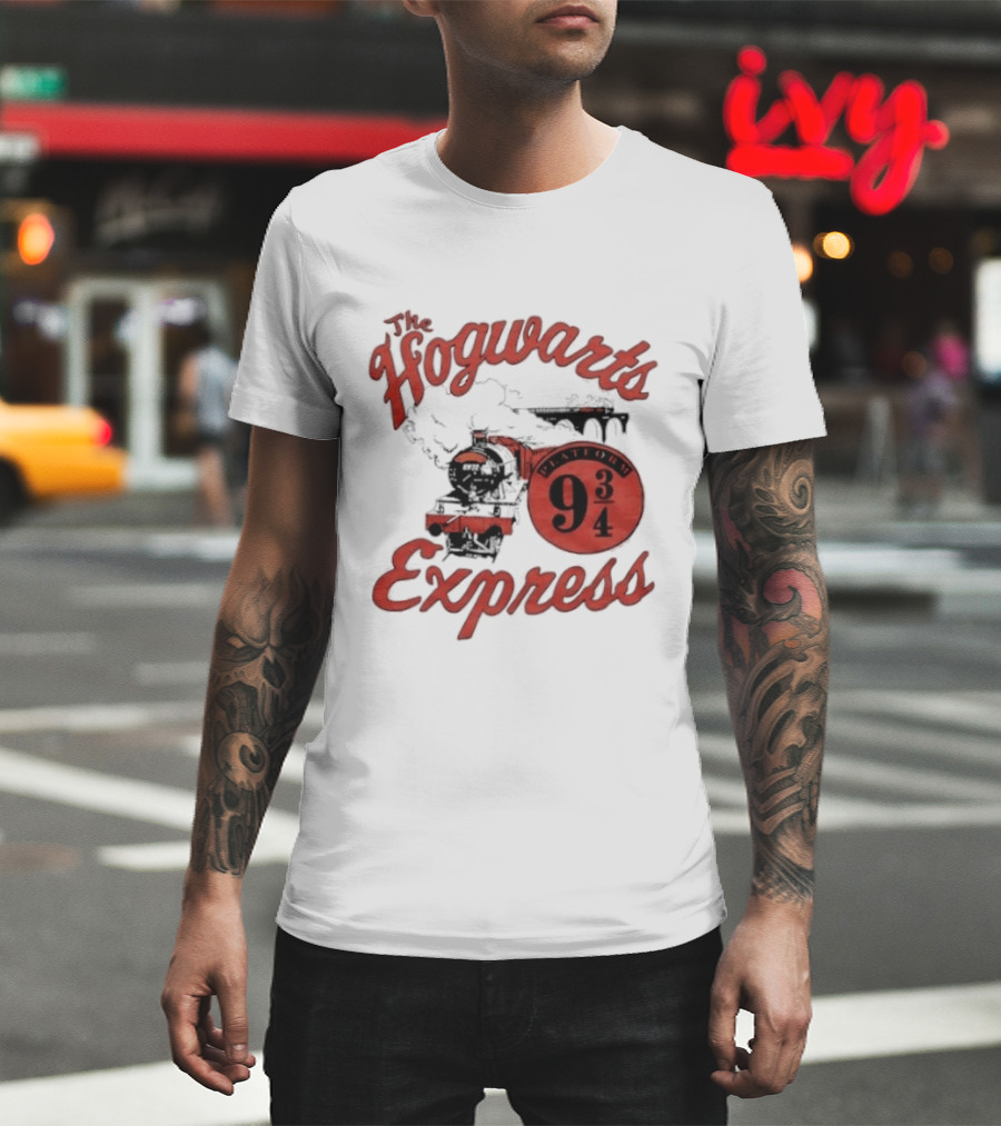 The Hogwarts Express Platform 9 3/4 Homage T-Shirt