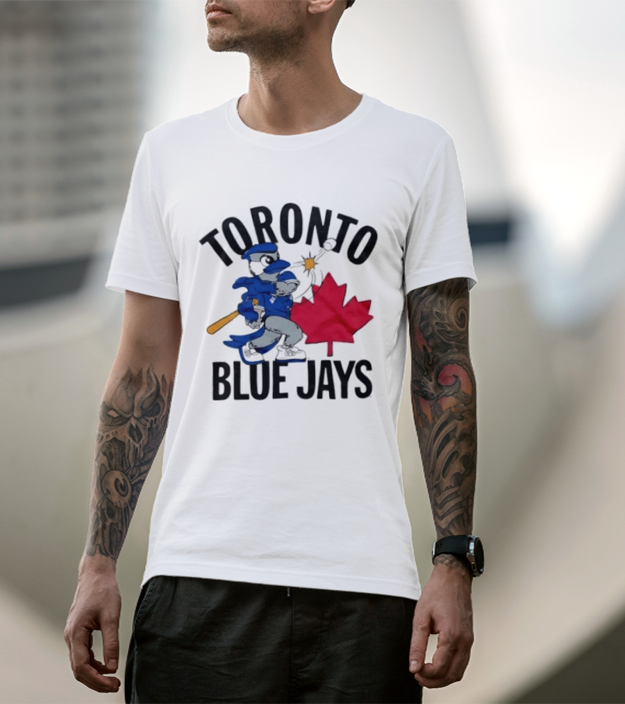 Toronto Blue Jays Baseball Maple Leaf T-Shirt