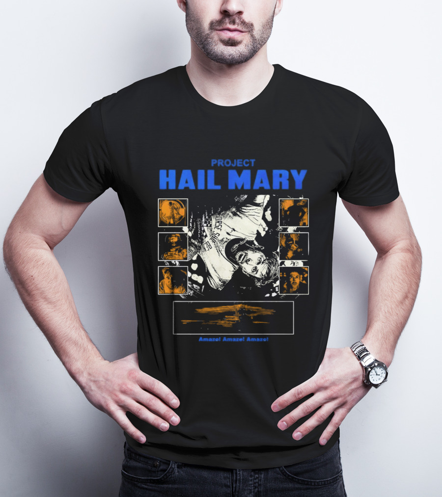 Project Hail Mary Novel Andy Weir Science Fiction T-Shirt