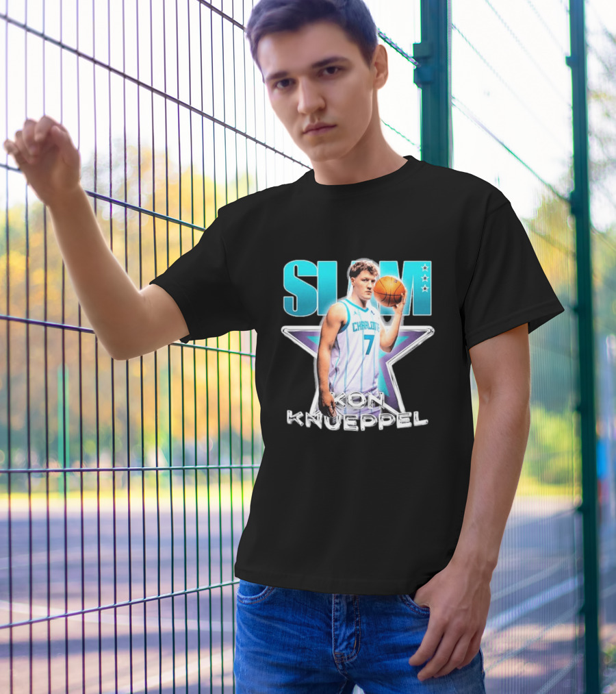 SLAM Magazine Cover April May 2026 Kon Knueppel Charlotte Basketball Issue 261 T-Shirt