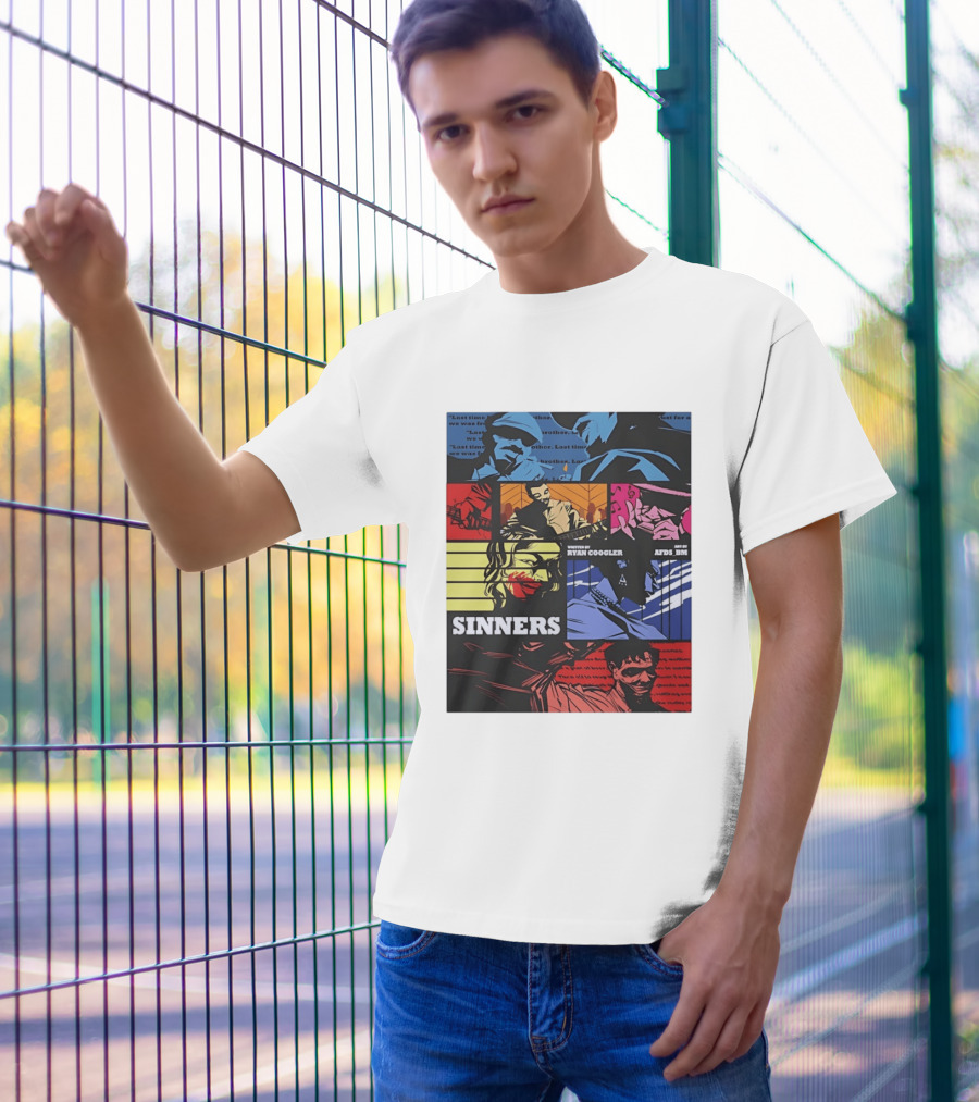 Sinners Ryan Coogler Cowboy Bebop Art By AFS BM T-Shirt