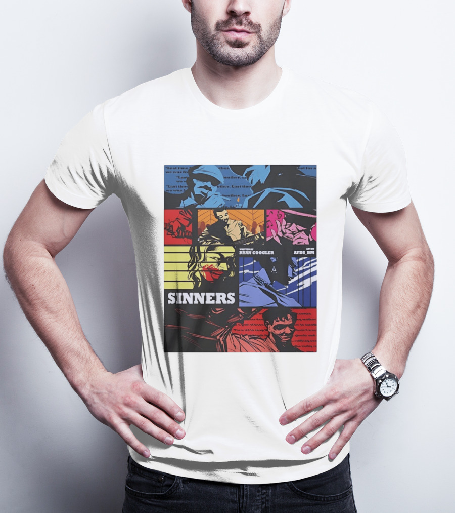 Sinners Ryan Coogler Cowboy Bebop Art By AFS BM T-Shirt