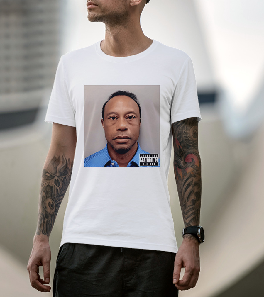 Sorry For Partying Old Boy Shot TW 2026 T-Shirt