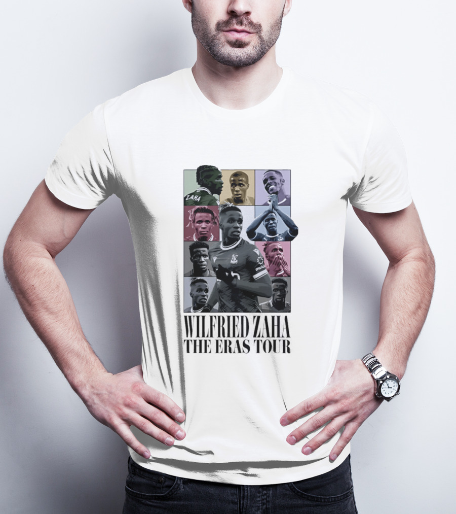 Wilfried Zaha The Eras Tour Soccer Montage T-Shirt
