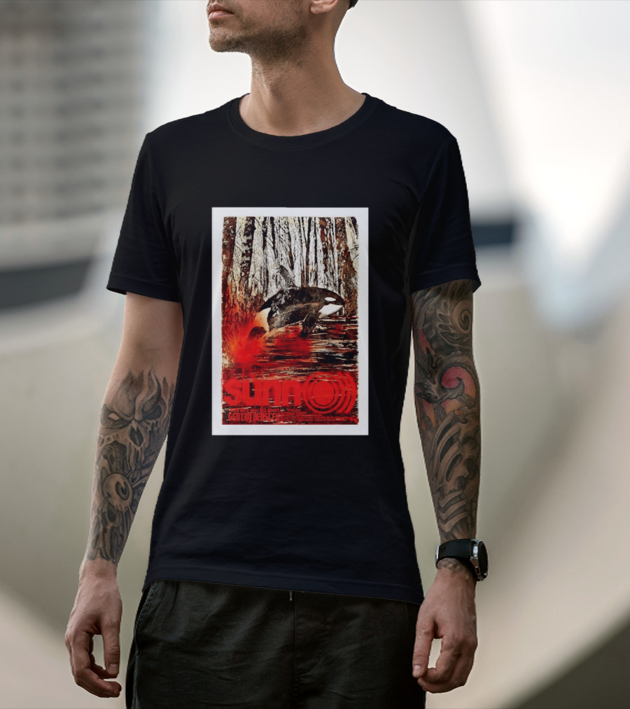 Sunn O Tour 2026 Orca Geary Theatre San Francisco Concert T-Shirt