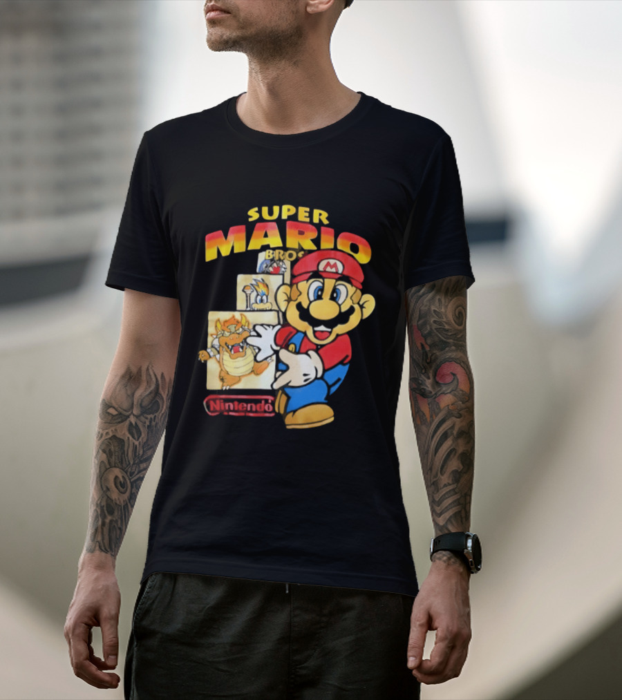 Super Mario Bowser Challenge Pixel Adventures T-Shirt