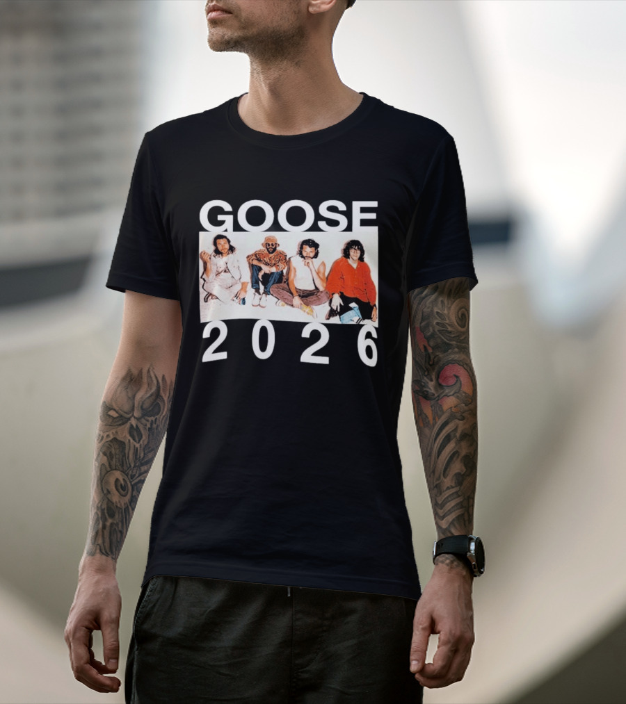 GOOSE An Evening With Goose 2026 Tour Schedule T-Shirt