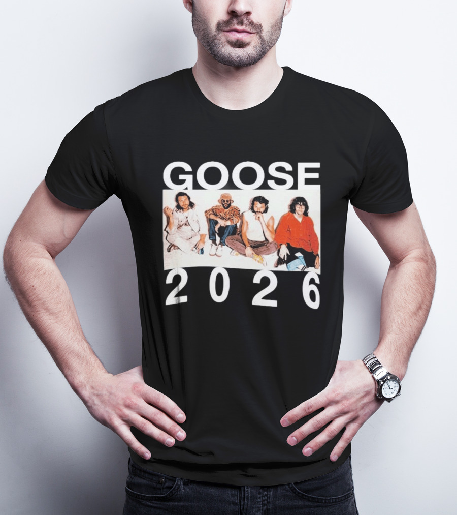 GOOSE An Evening With Goose 2026 Tour Schedule T-Shirt