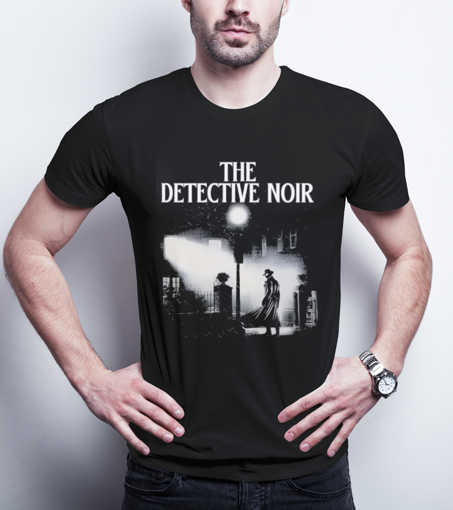 Spider Man Noir The Detective Noir Film Vintage Urban Scene T-Shirt