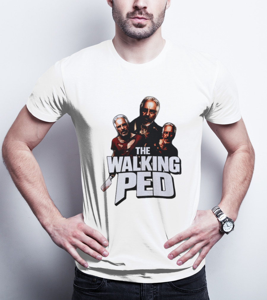 The Walking Ped Jeffrey Parody Horror T-Shirt