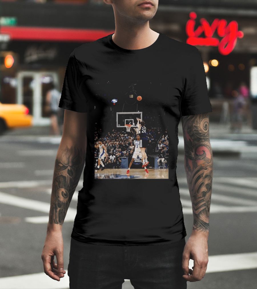 Braylon Mullins Last Second Victory Shot UConn Vs Duke NCAA March Madness 2026 T-Shirt