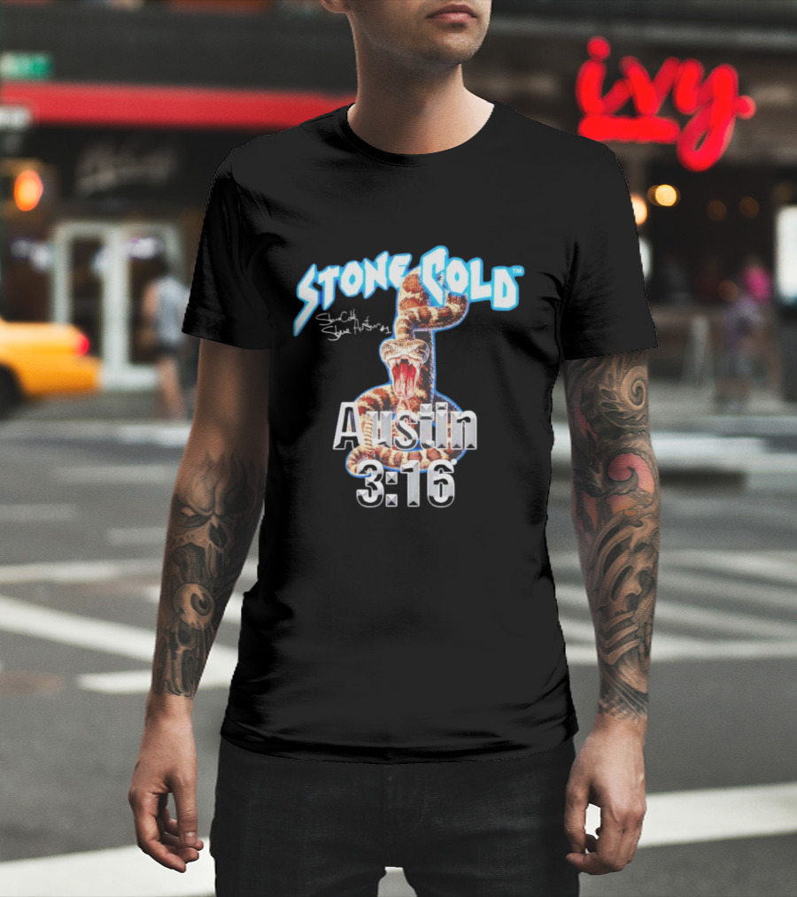 Stone Cold Steve Austin 3:16 Venomous Snake T-Shirt