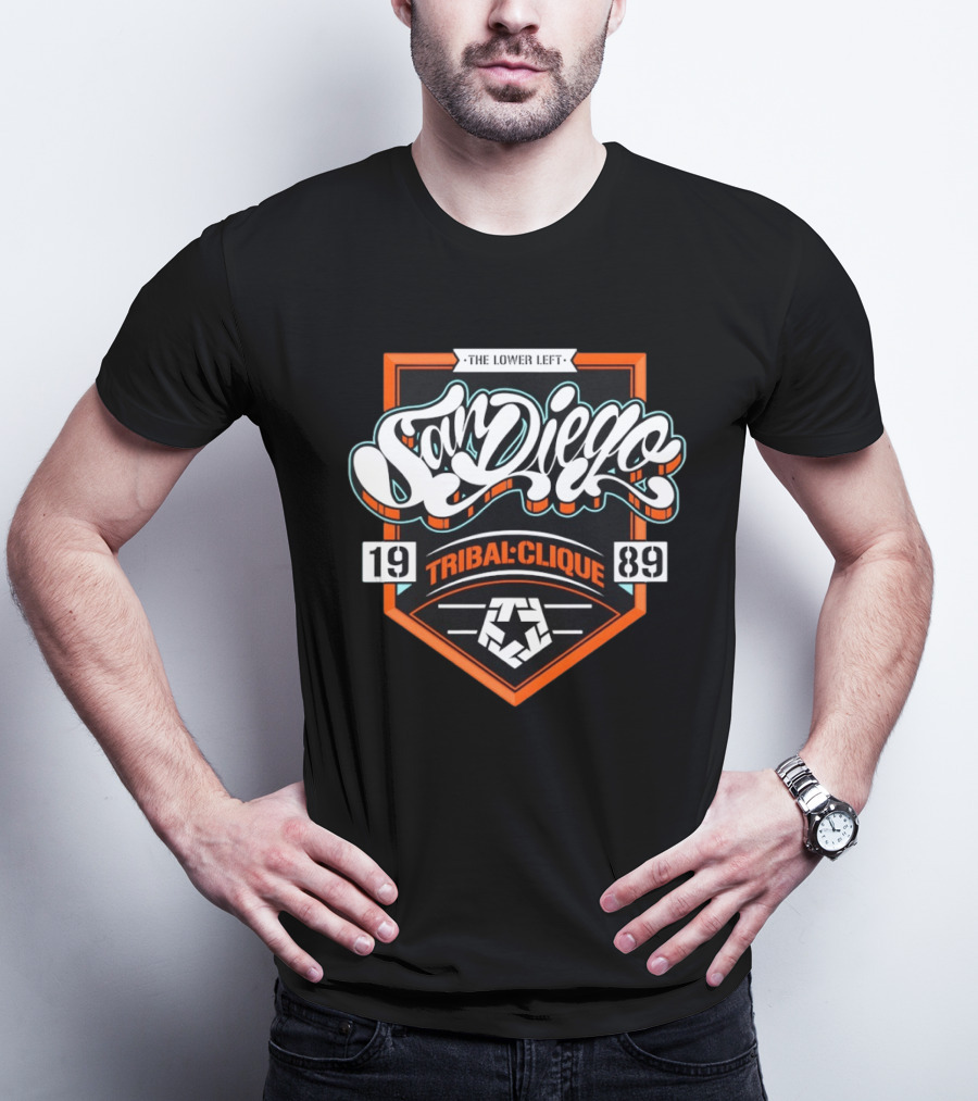 San Diego Tribal Clique 1989 The Lower Left T-Shirt