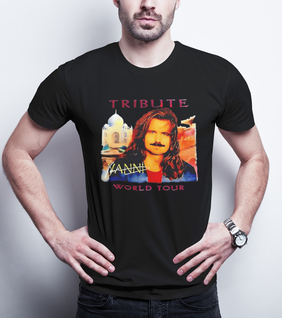 Yanni Tribute World Tour Taj Mahal T-Shirt