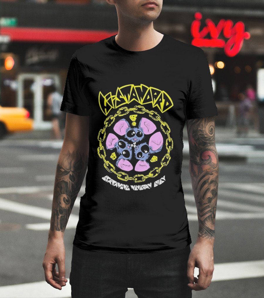 Hi Standard Screaming Newbody Baby Tour 2026 Chain Neon T-Shirt