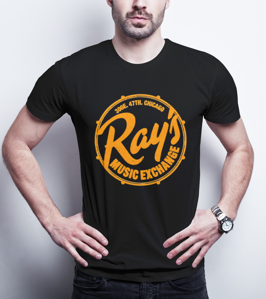 Ray's Music Exchange Soul 47th Chicago The Blues Brothers Movie T-Shirt