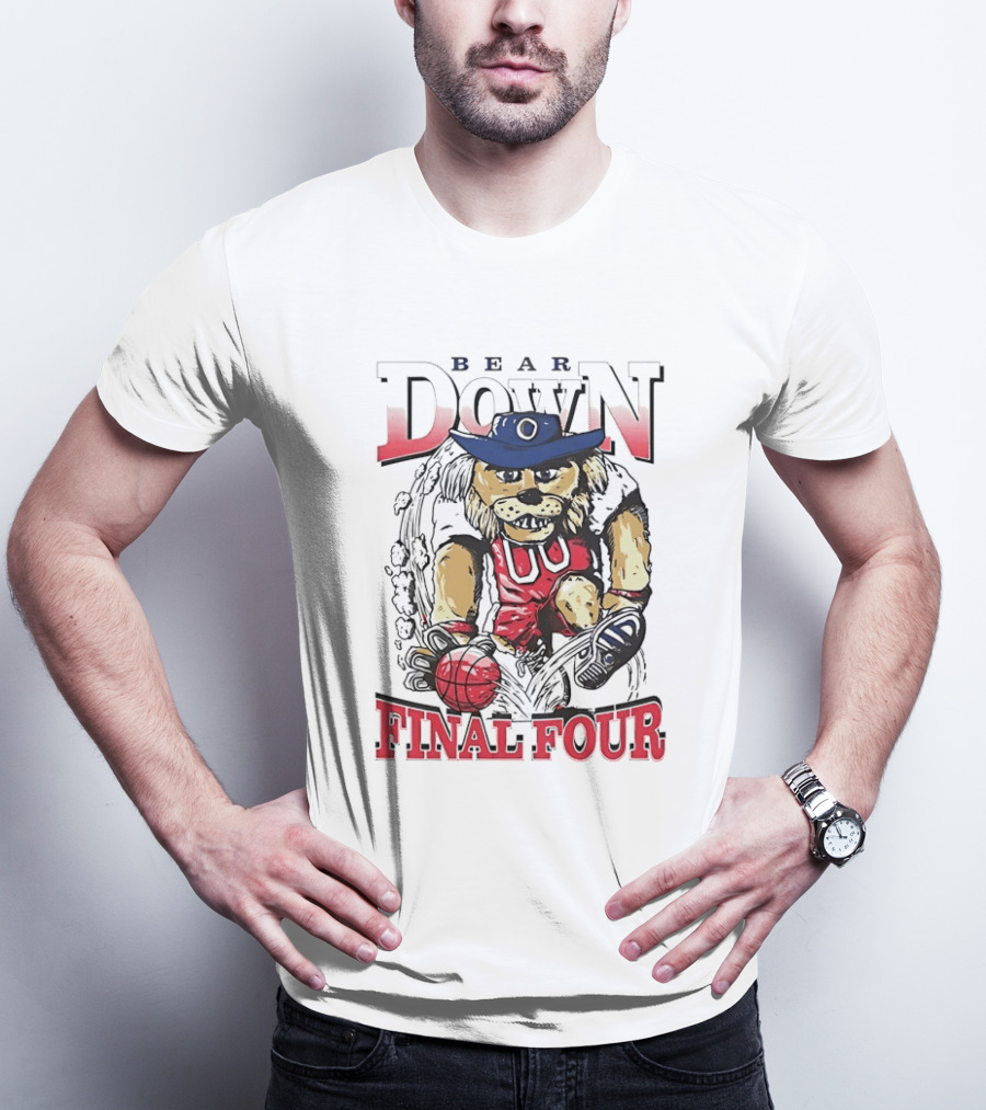 Bear Down Arizona Wildcats Final Four Basketball Team Spirit T-Shirt