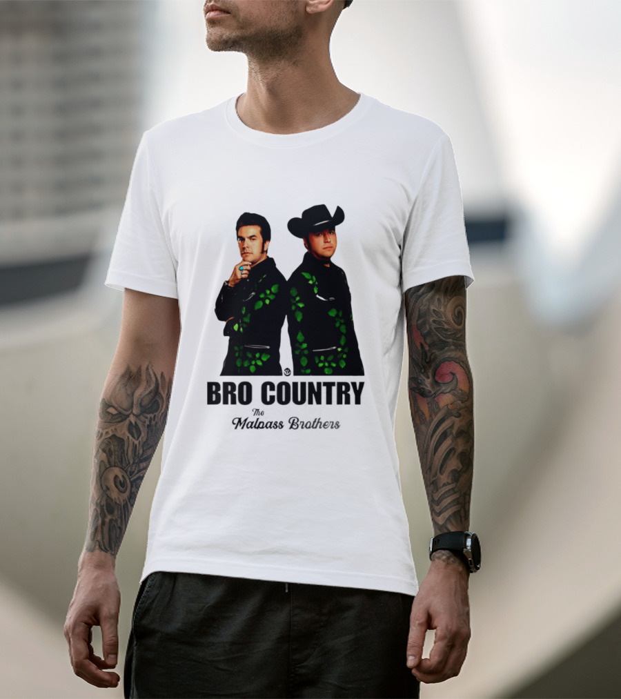 Bro Country The Malnass Brothers Western Style Duo T-Shirt