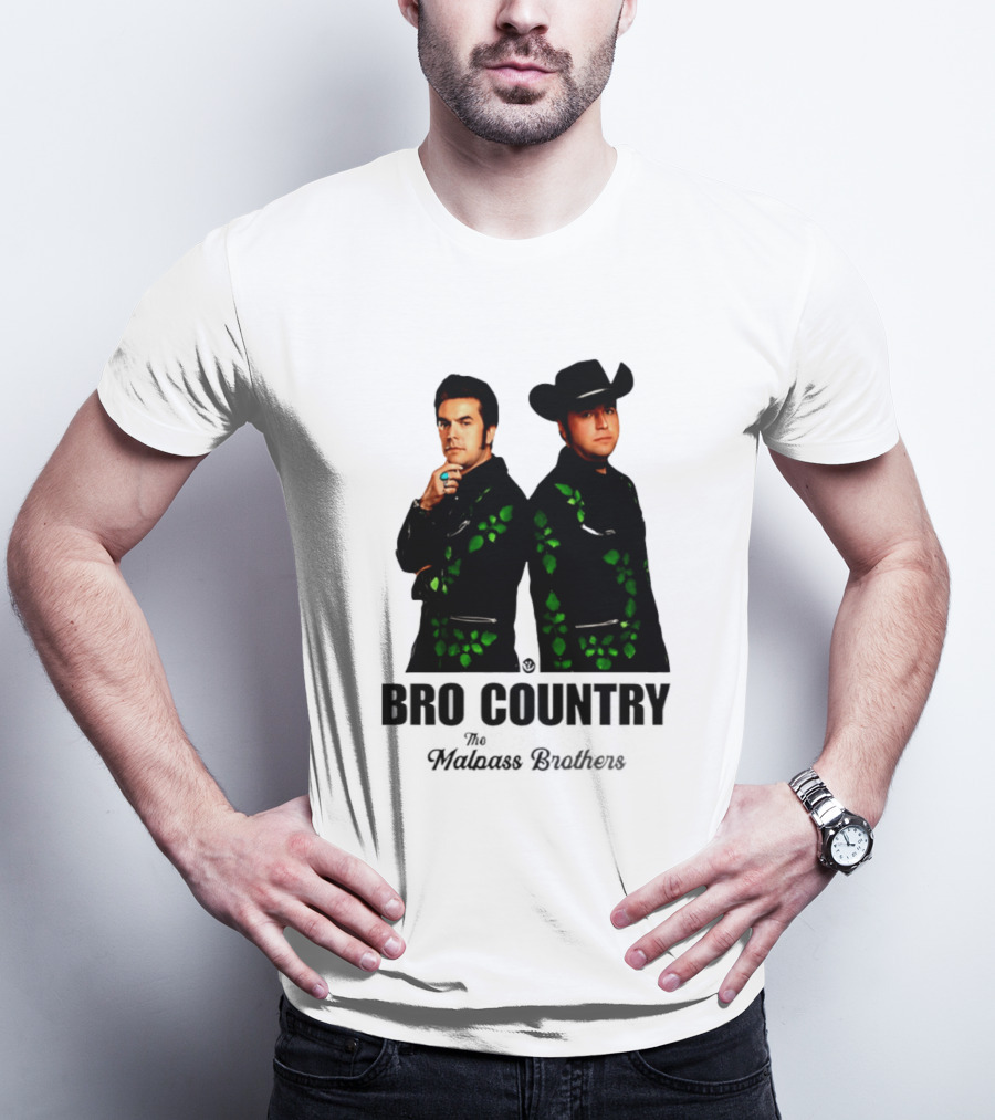 Bro Country The Malnass Brothers Western Style Duo T-Shirt