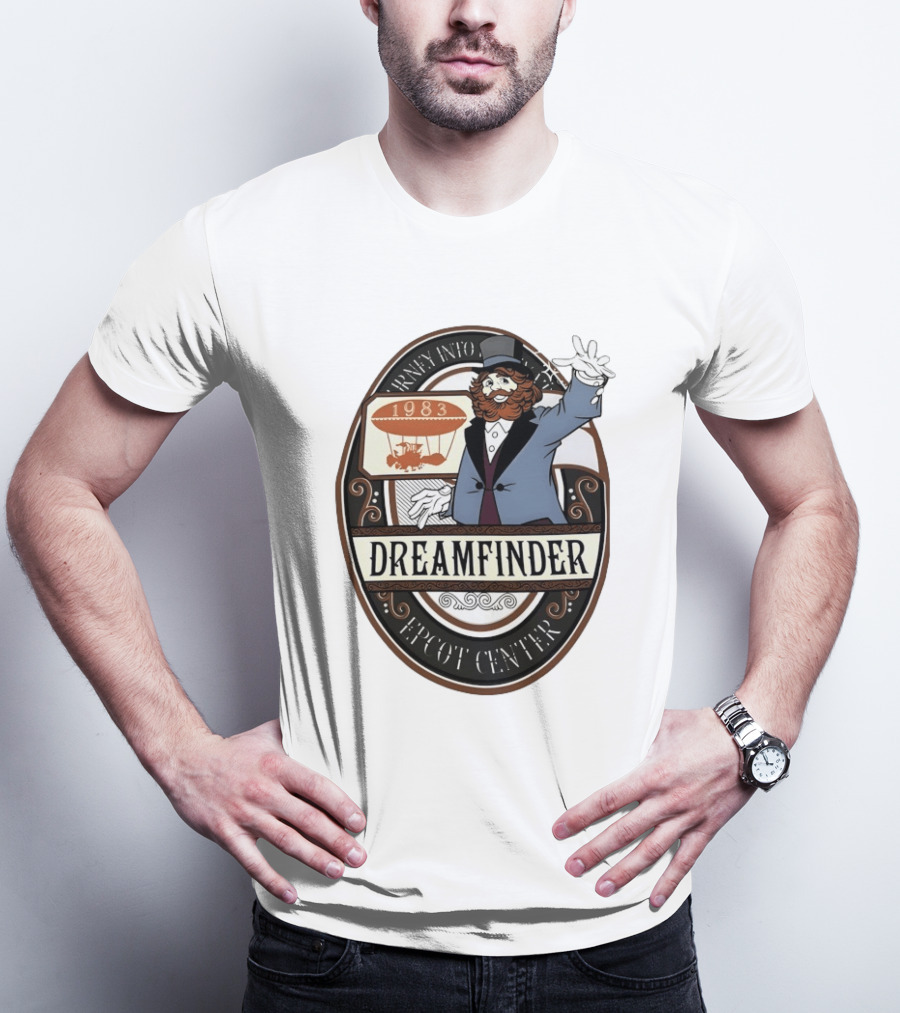 Journey Into 1983 Dreamfinder Epcot Center T-Shirt