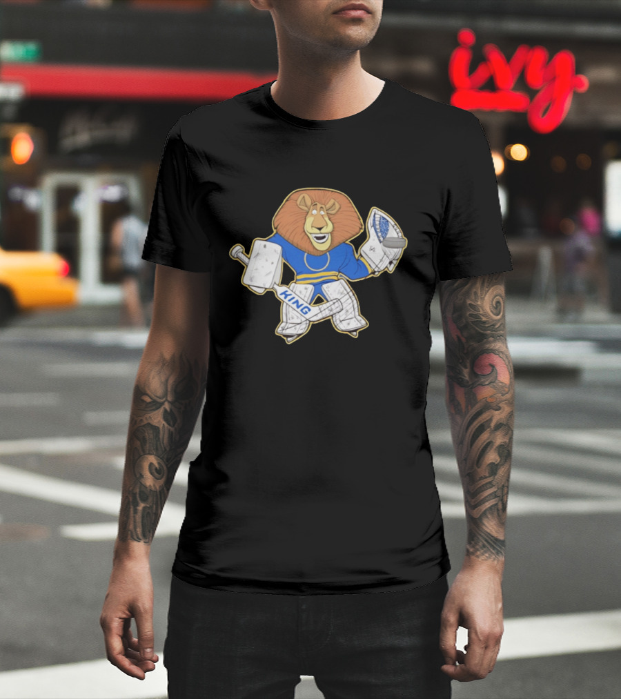 Buffalo Sabres Alex The Lion King Goalie T-Shirt