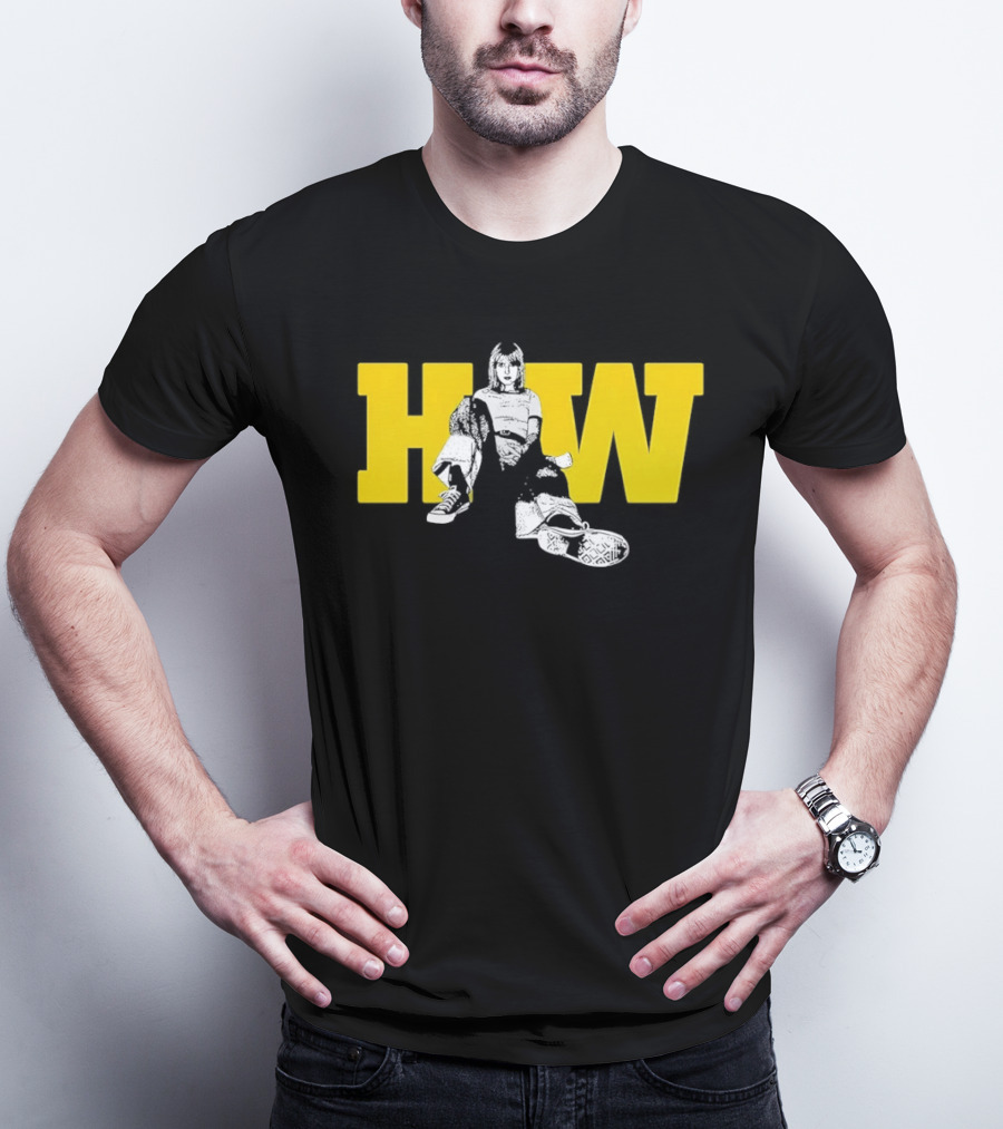 Hayley Williams HW Yellow Bold Letters T-Shirt