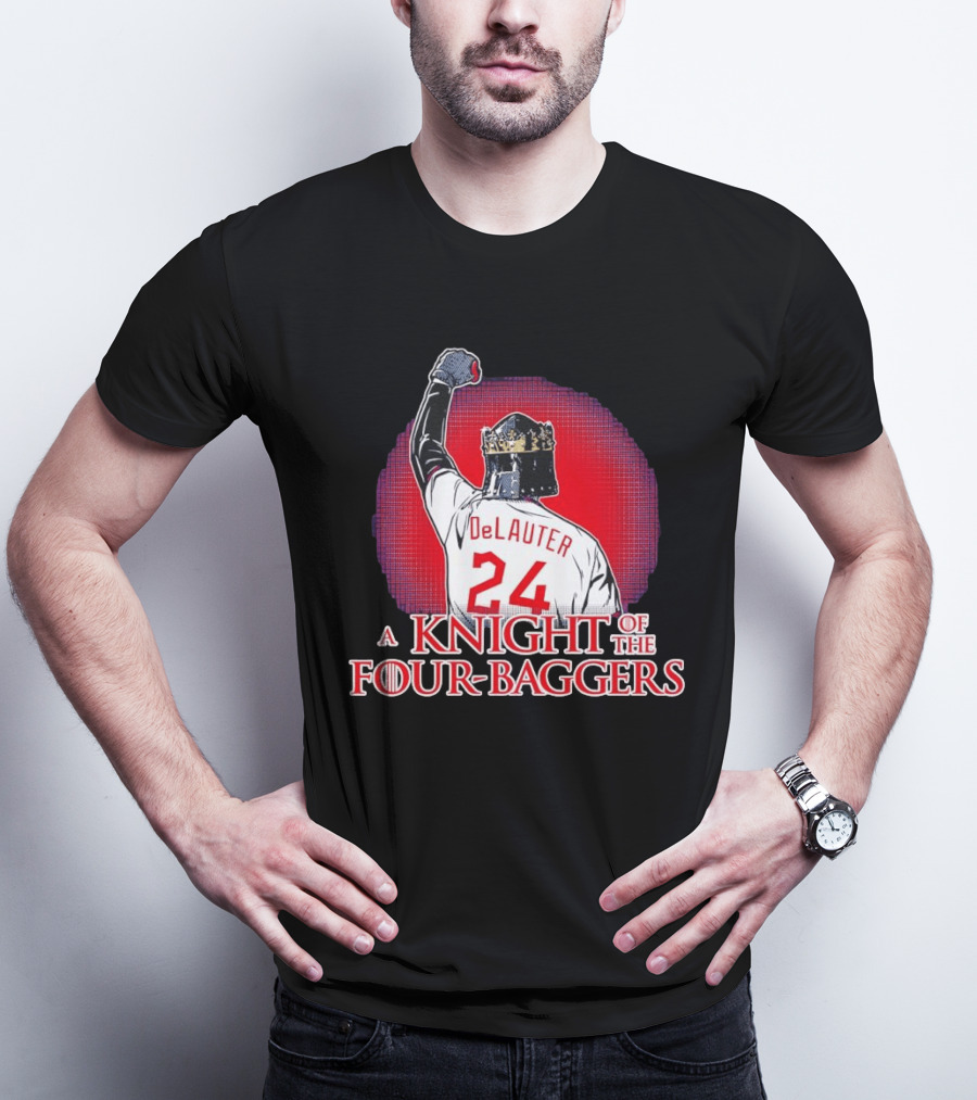 Chase DeLauter 24 A Knight Of The Four Baggers T-Shirt