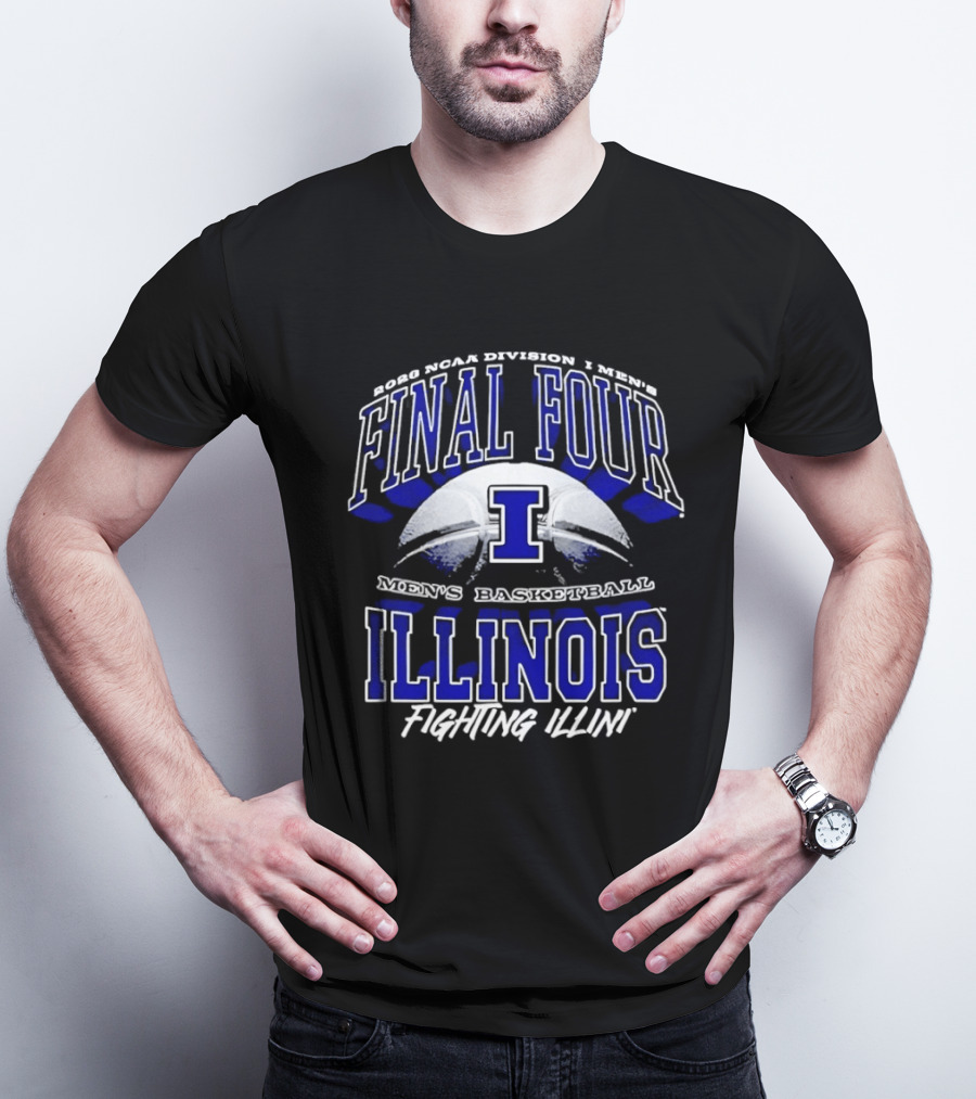 Illinois Fighting Illini Men's Basketball Final Four March Madness T-Shirt