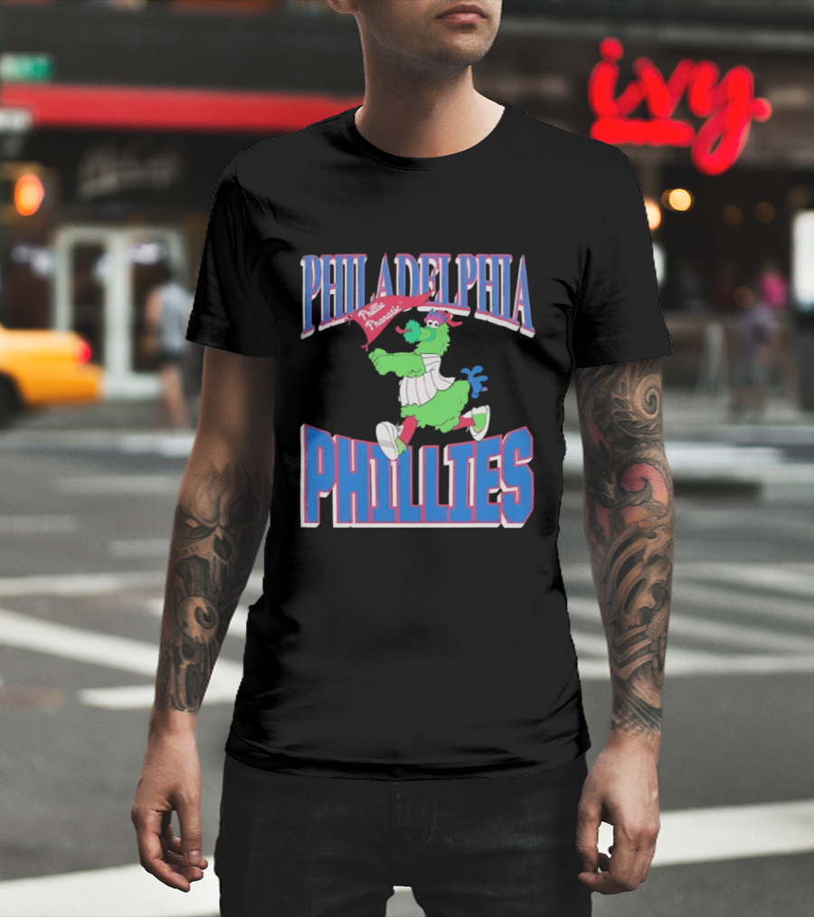 Philadelphia Phillies Phillie Phanatic Baseball Team T-Shirt