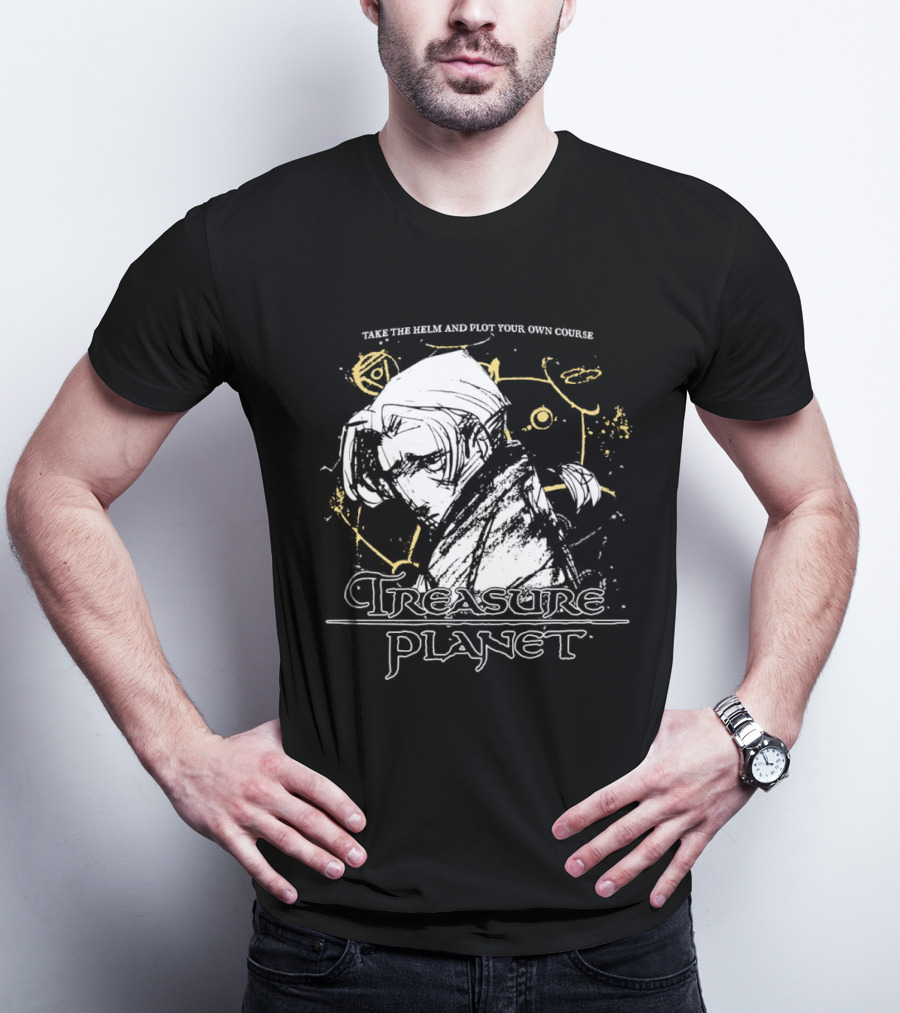 Jim Hawkins Treasure Planet Take The Helm And Plot Your Own Course T-Shirt