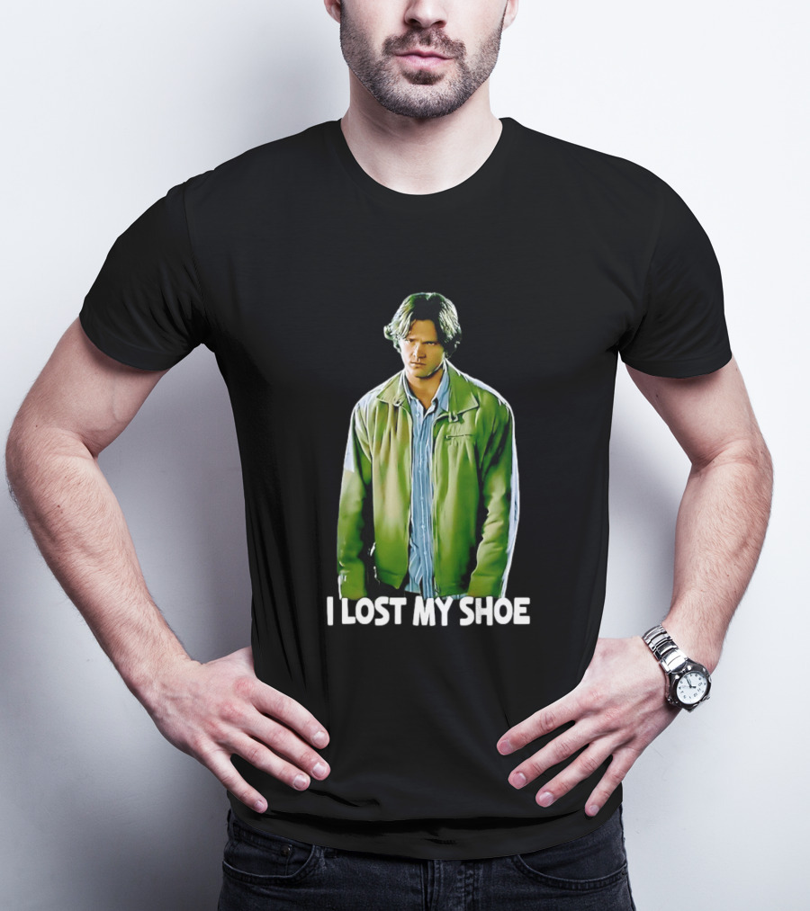 Sam Winchester I Lost My Shoe Supernatural Pop Culture Reference T-Shirt
