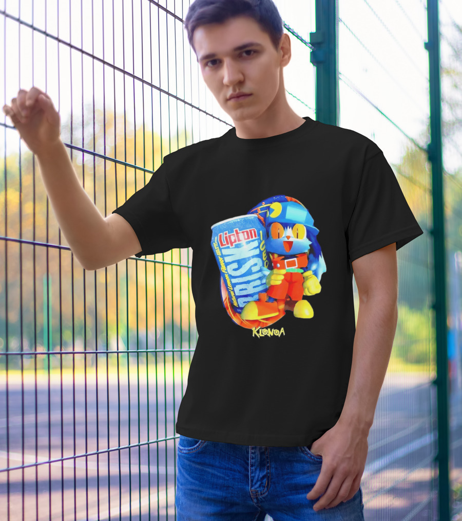 Klonoa Lipton Brisk Iced Tea Natural Lemon Flavor Beverage T-Shirt