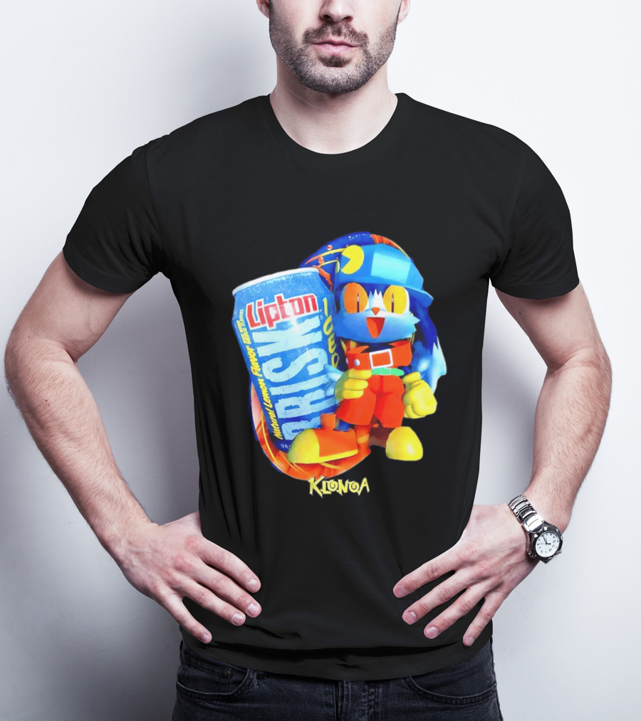 Klonoa Lipton Brisk Iced Tea Natural Lemon Flavor Beverage T-Shirt