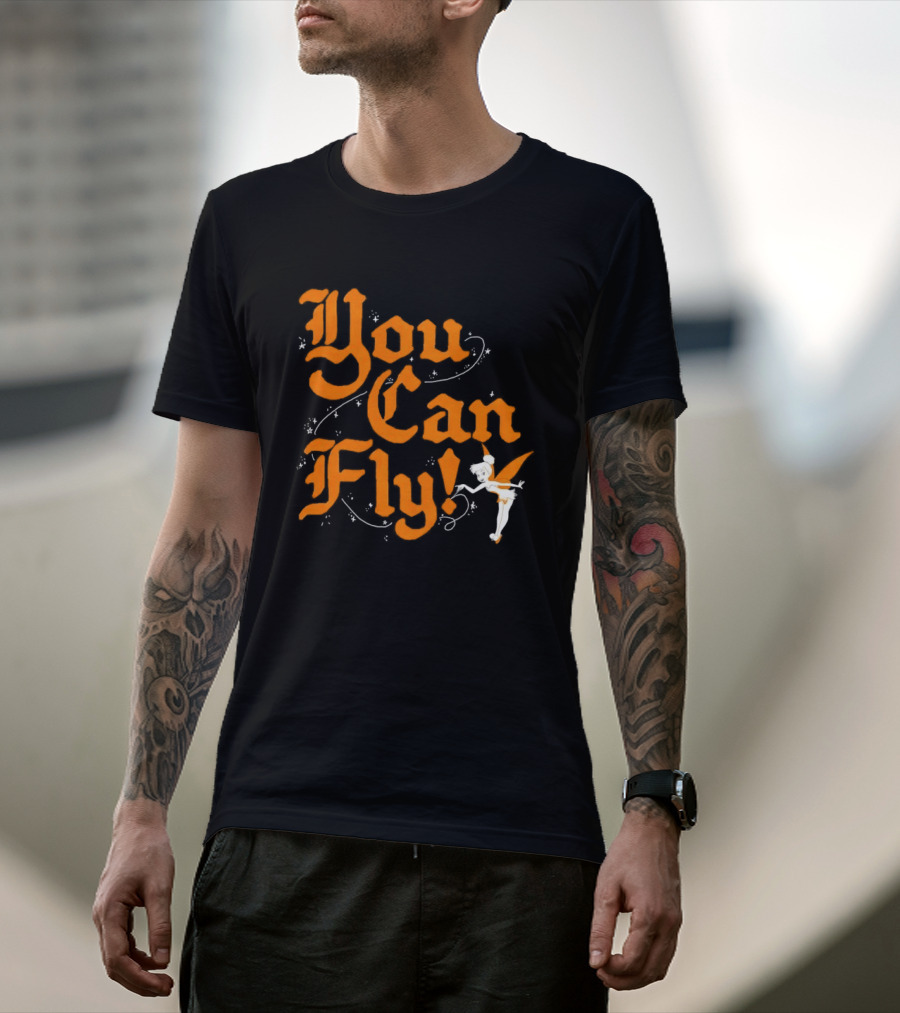 Tinker Bell Disney You Can Fly Fantasy Adventure T-Shirt