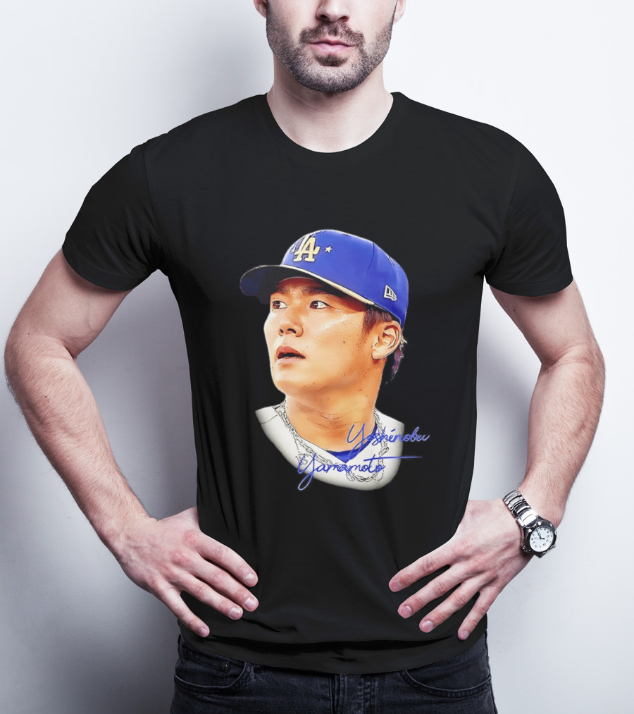 Yoshinobu Yamamoto Los Angeles Dodgers Baseball Player T-Shirt