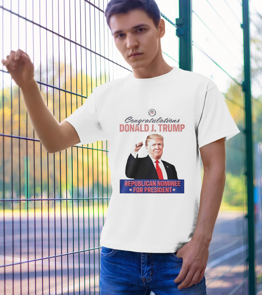Donald J Trump Republican Nominee For President Conservatives T-Shirt