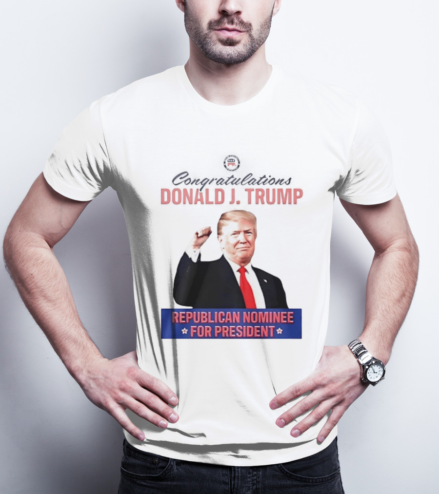Donald J Trump Republican Nominee For President Conservatives T-Shirt