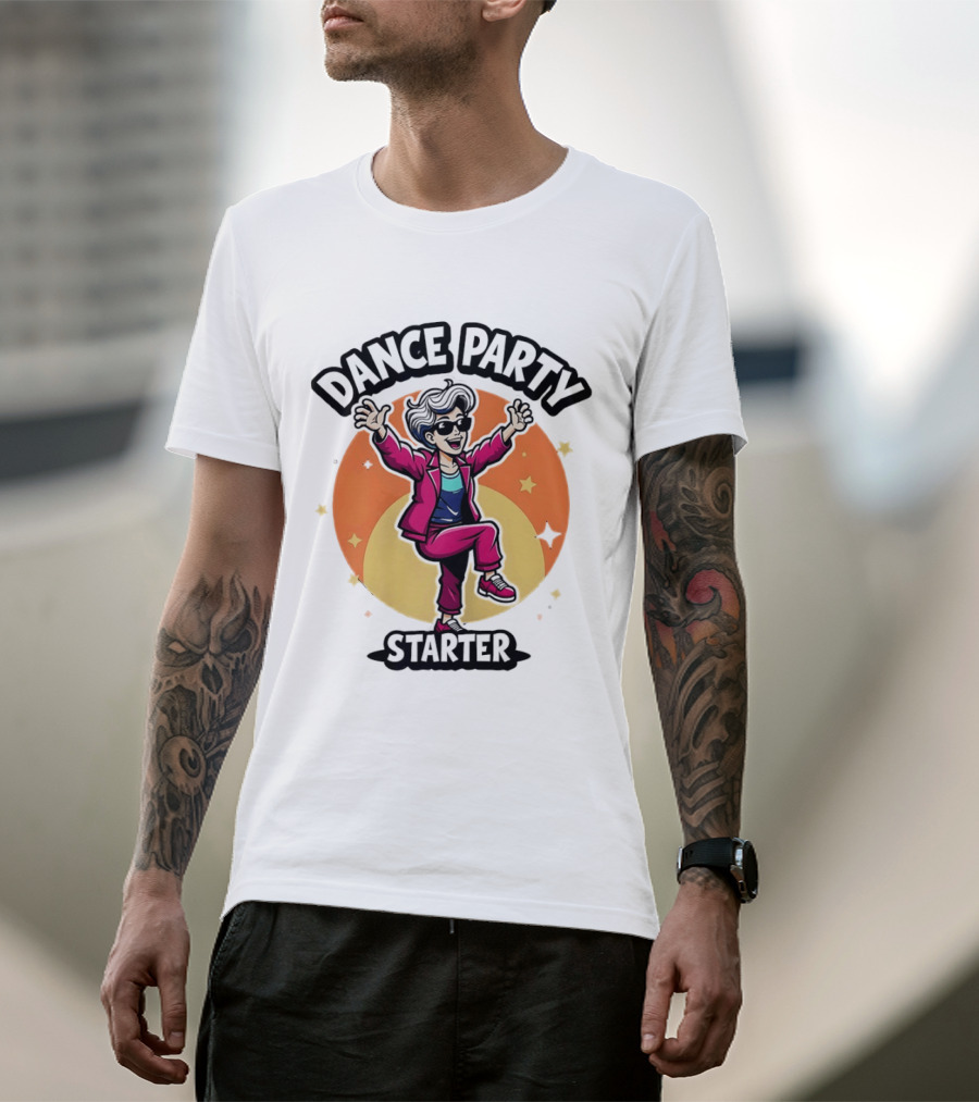 Dance Party Starter Retro Funky Dance Moves T-Shirt