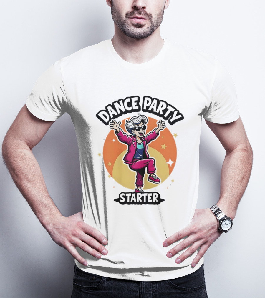 Dance Party Starter Retro Funky Dance Moves T-Shirt