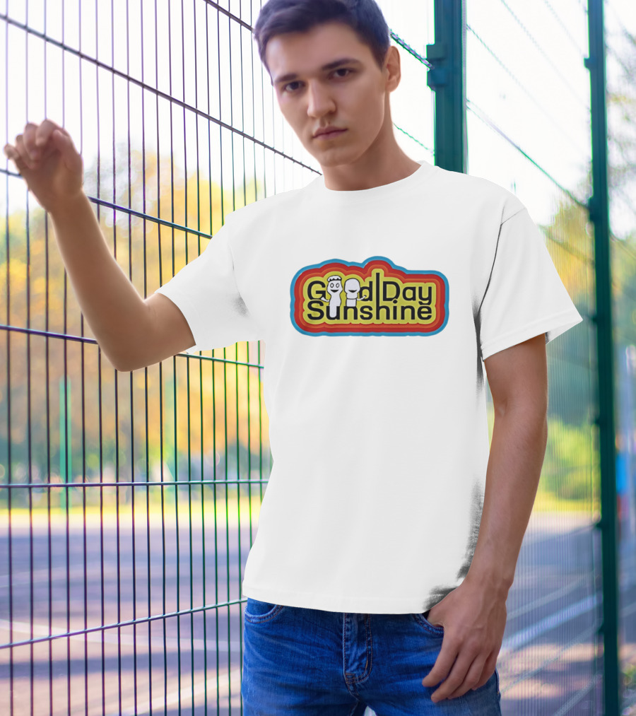 Good Day Sunshine Eric Edgar Anderson Retro Characters T-Shirt