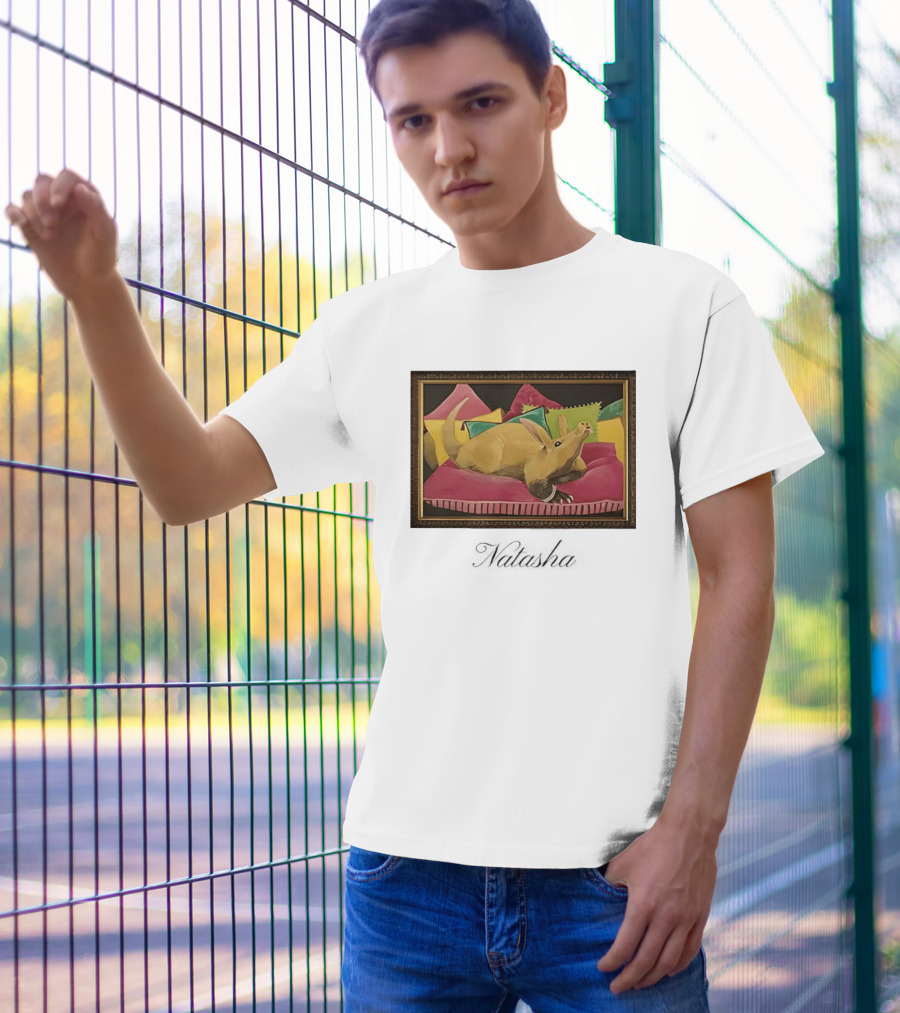 Natasha Painting Photo Flame Armadillo On Pillows Framed T-Shirt