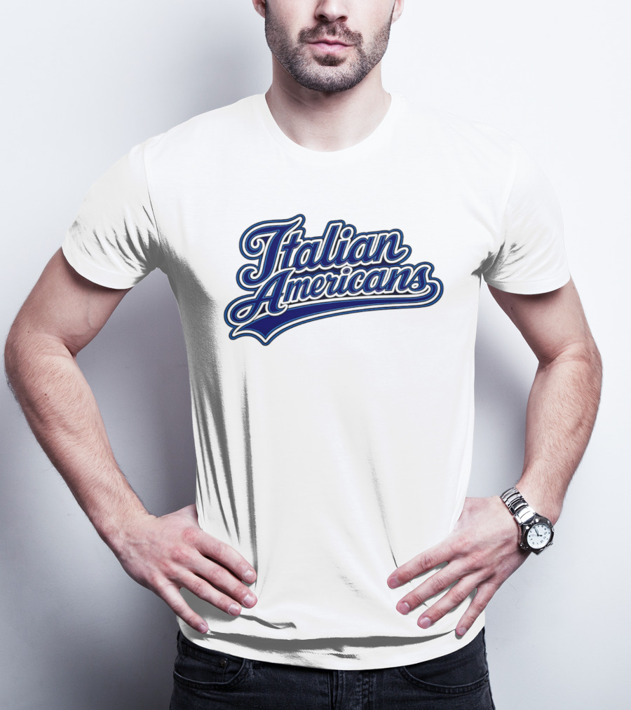 Italian Americans 2026 Baseball T-Shirt