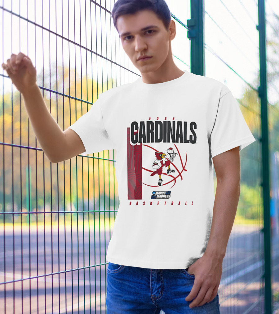 2026 Cardinals March Madness Basketball NCAA T-Shirt