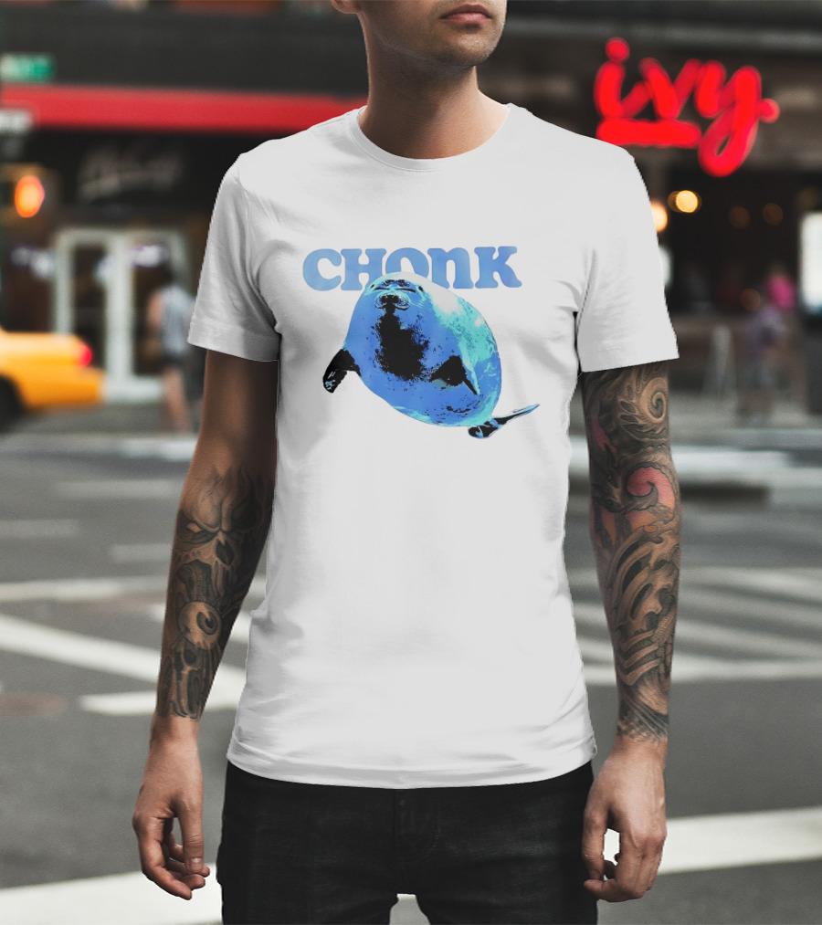 Chonk Blue Seal T-Shirt